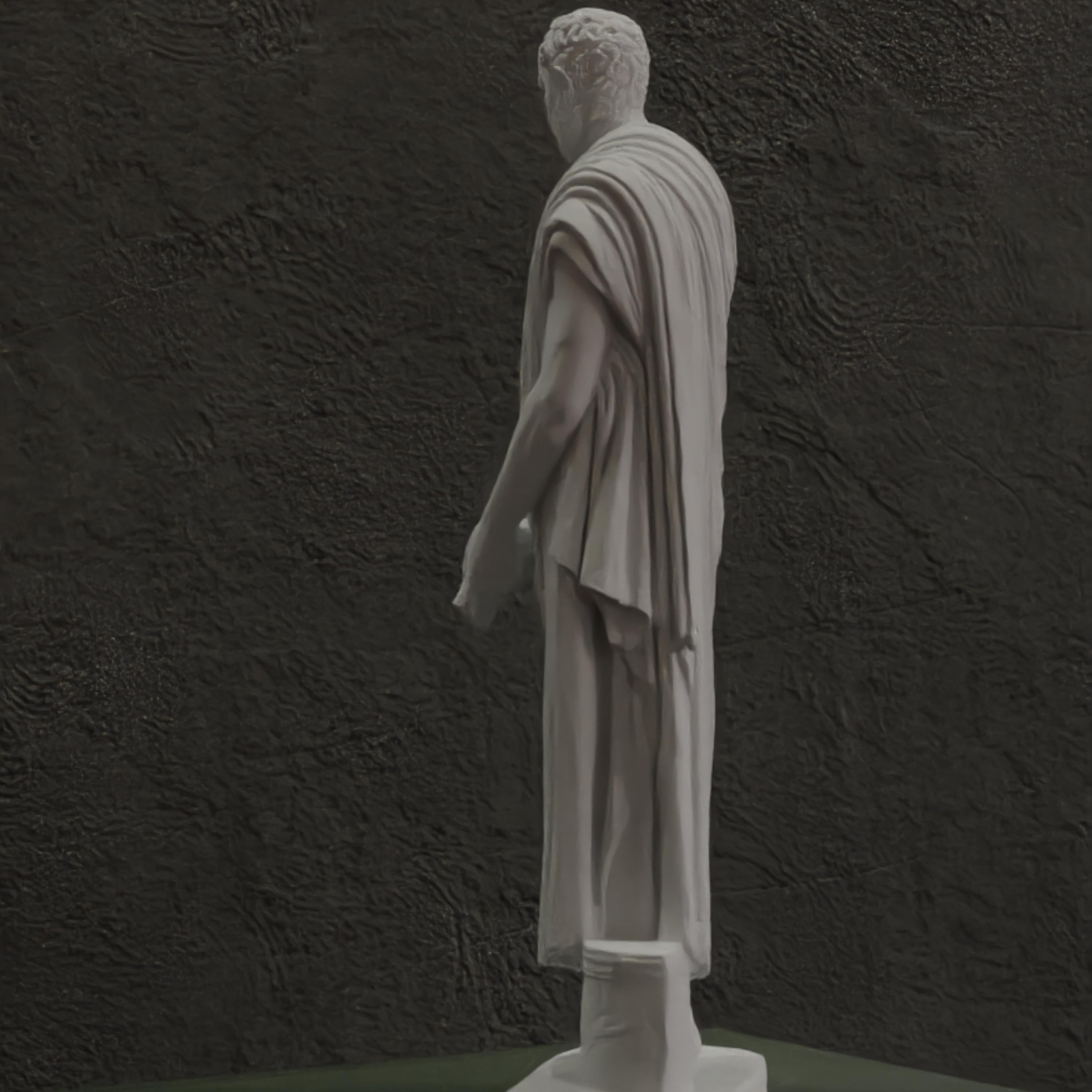 Digital STL File of Demosthenes Statue: 3D Print and CNC Artwork - Etsy