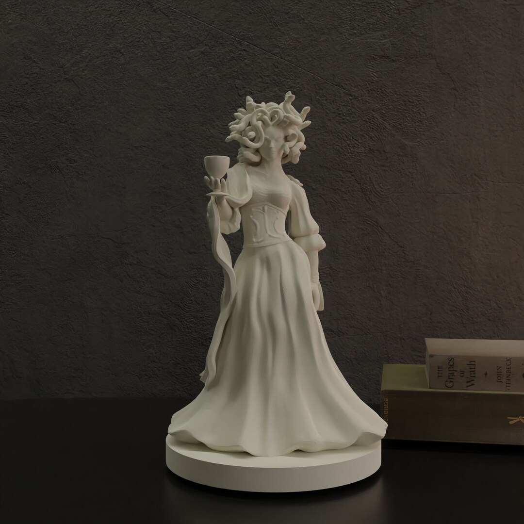 Medusa File Stl 3D Model for CNC and 3d Printer, Detailed 3D Model of ...