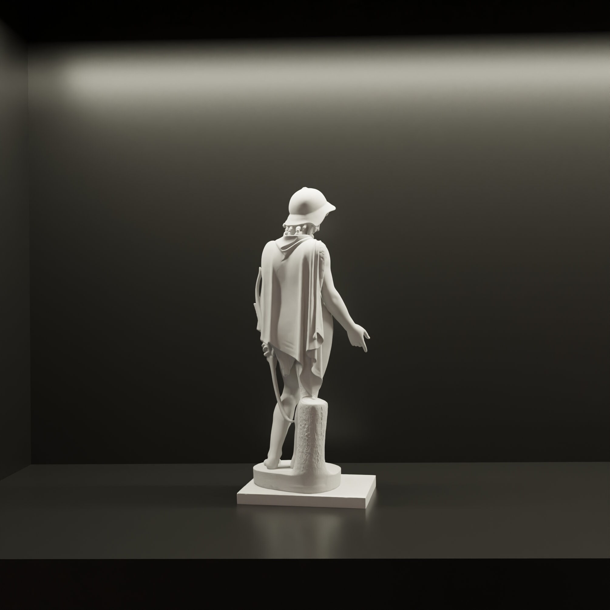 Digital 3D Model of Cupid Disguised as A Shepherd Boy Statue in STL ...