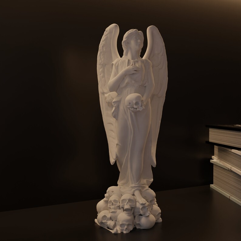 Angel Figurine Stl Format, 3D Printer Model, CNC File Download ...