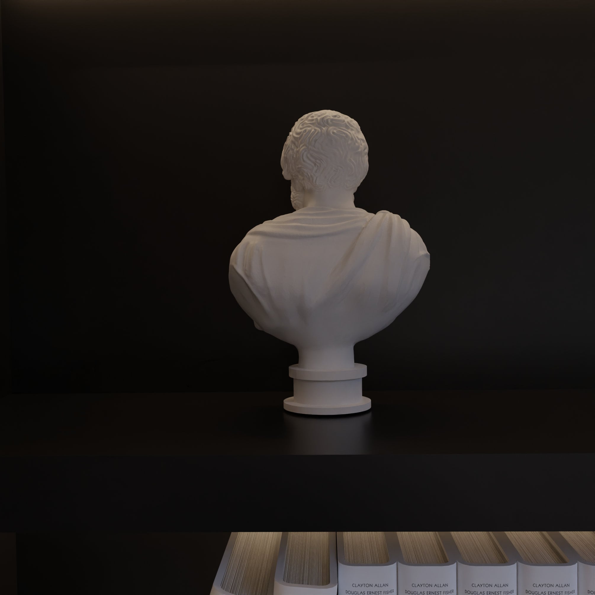 Marcus Aurelius 3D Printed STL File for Home Decor and Collectors, 3D ...