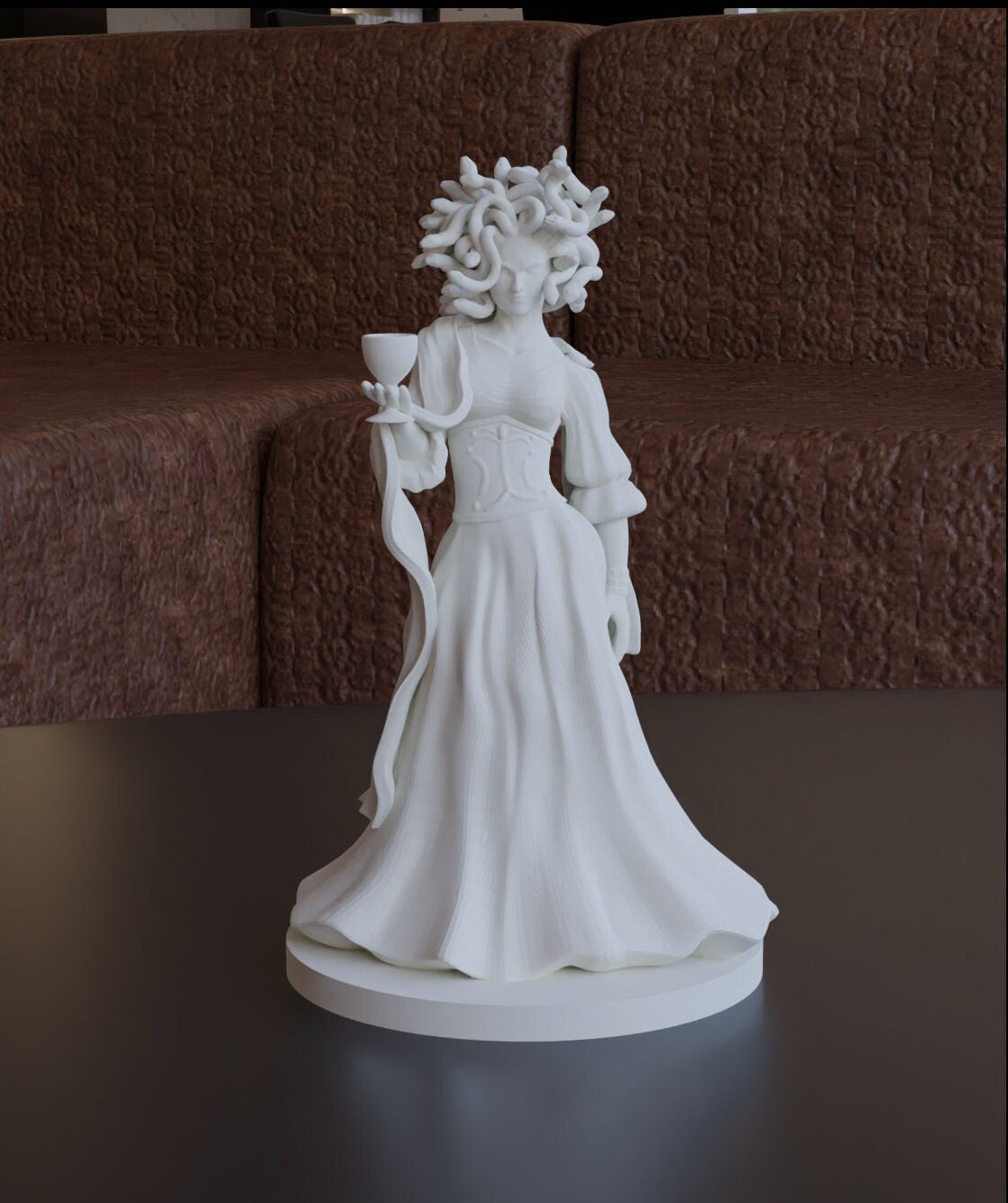 Medusa file stl 3D Model for CNC and 3d printer Detailed 3D - Etsy Portugal