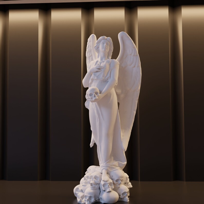 Angel Figurine Stl Format, 3D Printer Model, CNC File Download ...