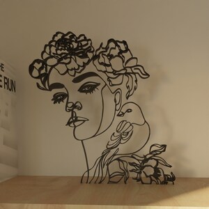 Elegant Minimalist 3D Printable Female Figure Design Perfect for Decor ...