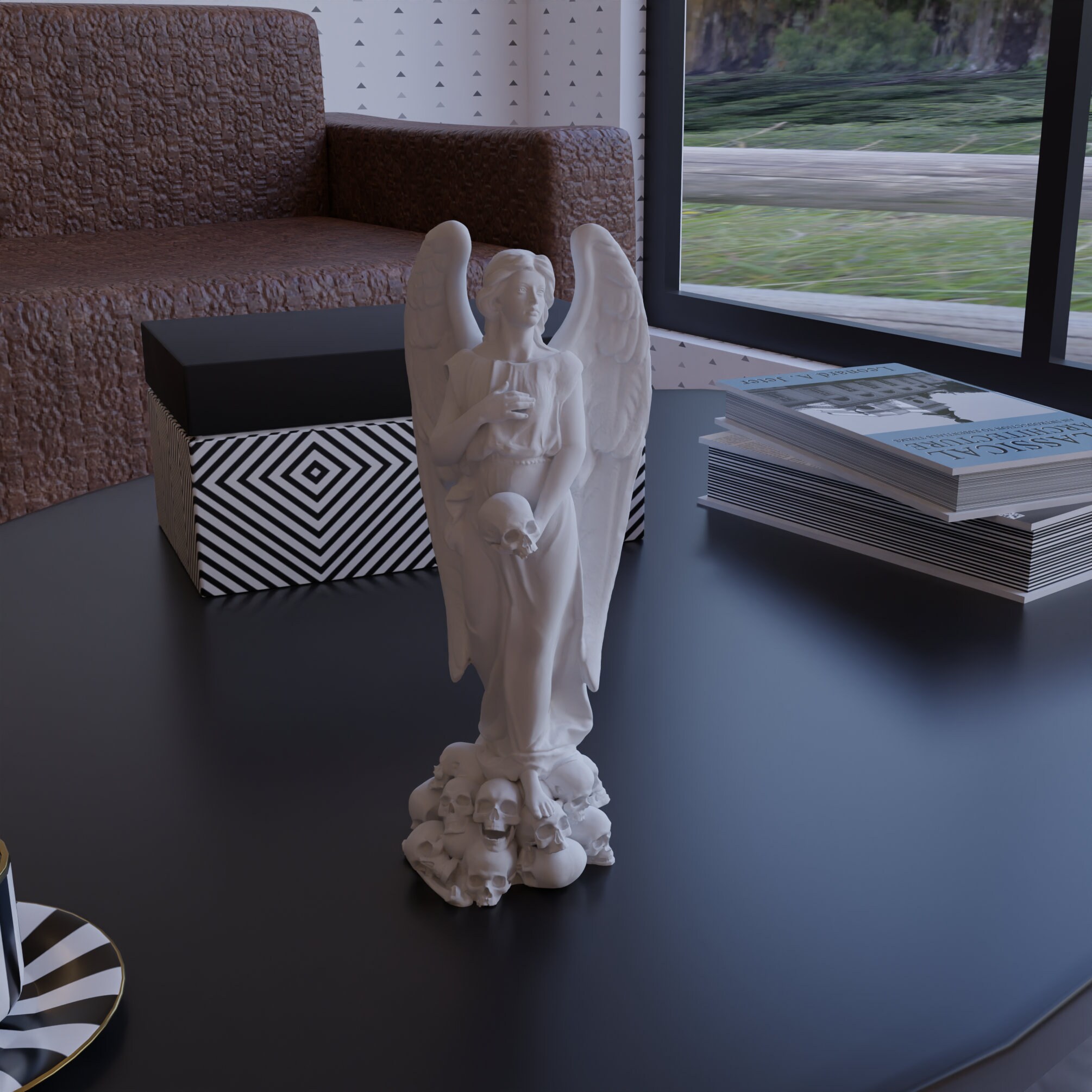 Angel Figurine Stl Format, 3D Printer Model, CNC File Download ...