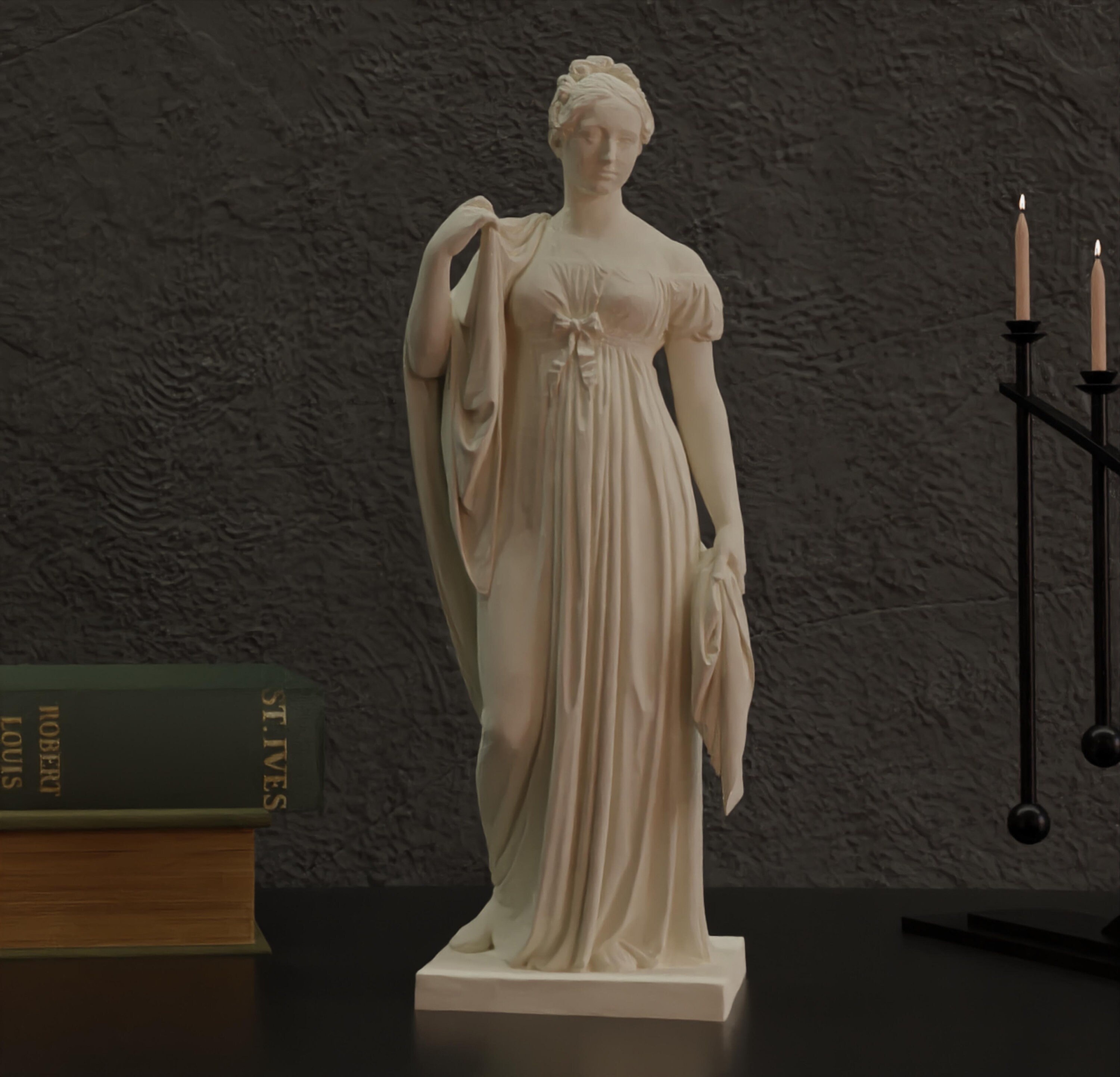 3D File Caroline Amalie Statue Queen of Denmark Digital 3D - Etsy