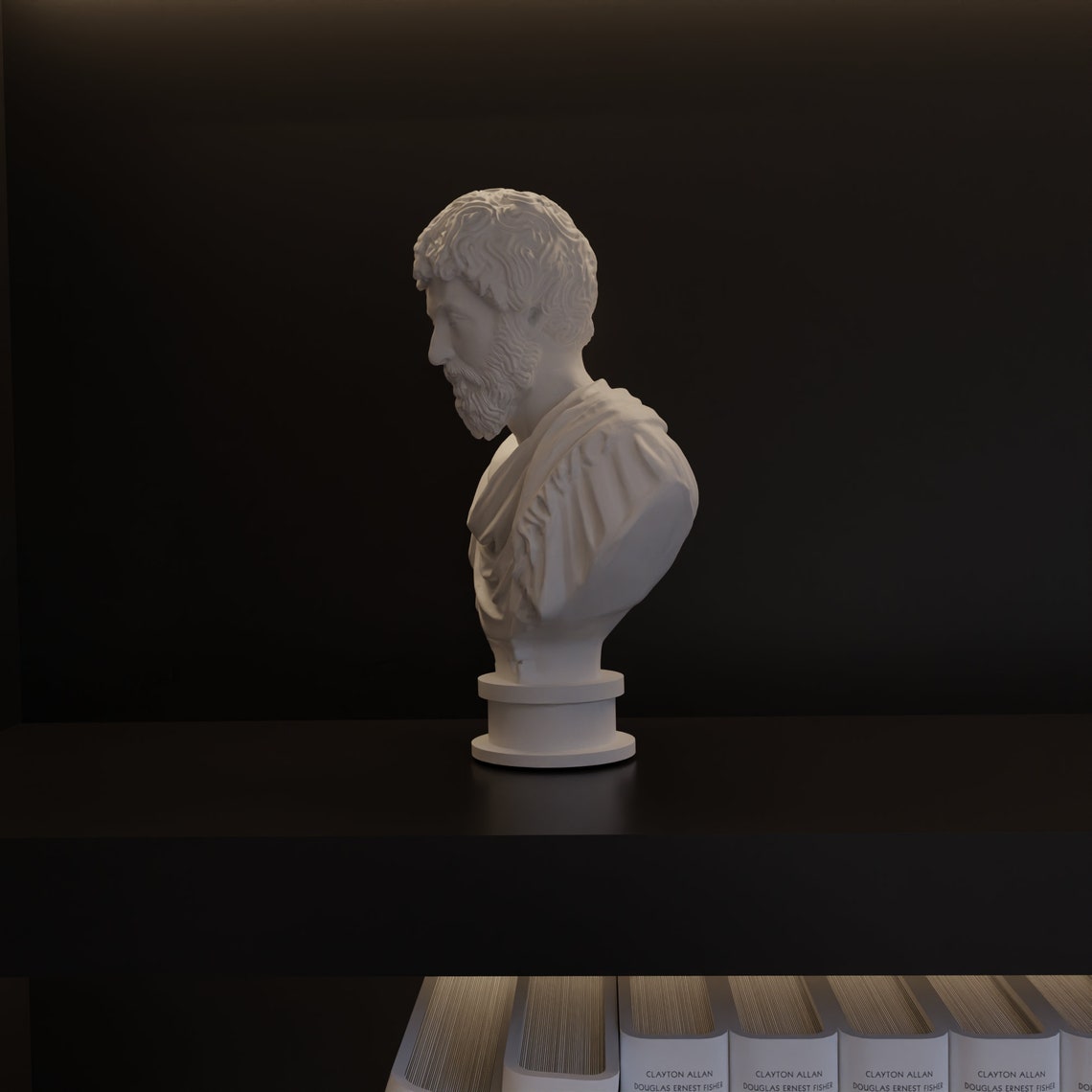 Marcus Aurelius 3D Printed STL File for Home Decor and Collectors, 3D ...