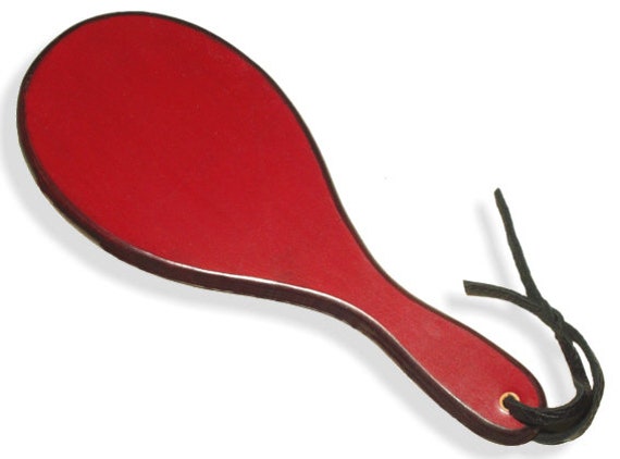 Large Hairbrush Dense and Heavy BDSM Leather Punisment Paddle | Etsy