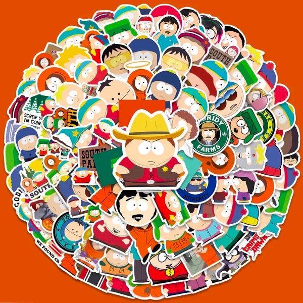 South Park Stickers - Etsy UK
