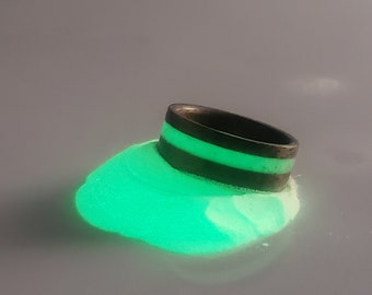 Glow Powder Ring - Etsy