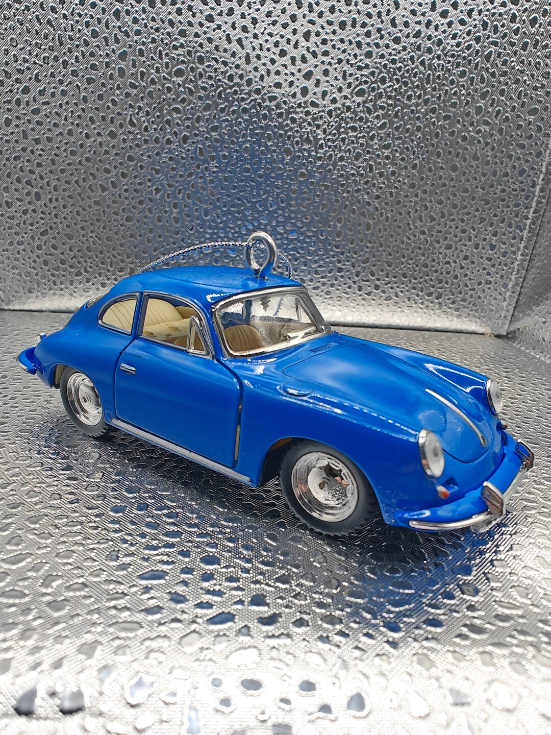 Porsche 356 B Carrera 2 Big Car BLUE Christmas Tree Ornament - Etsy