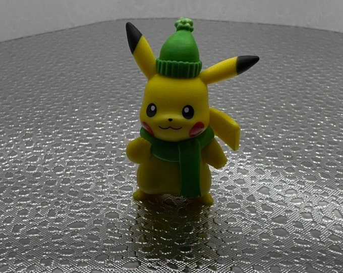 Custom Pokémon Pikachu Winter Pose Christmas Present Christmas Tree ...