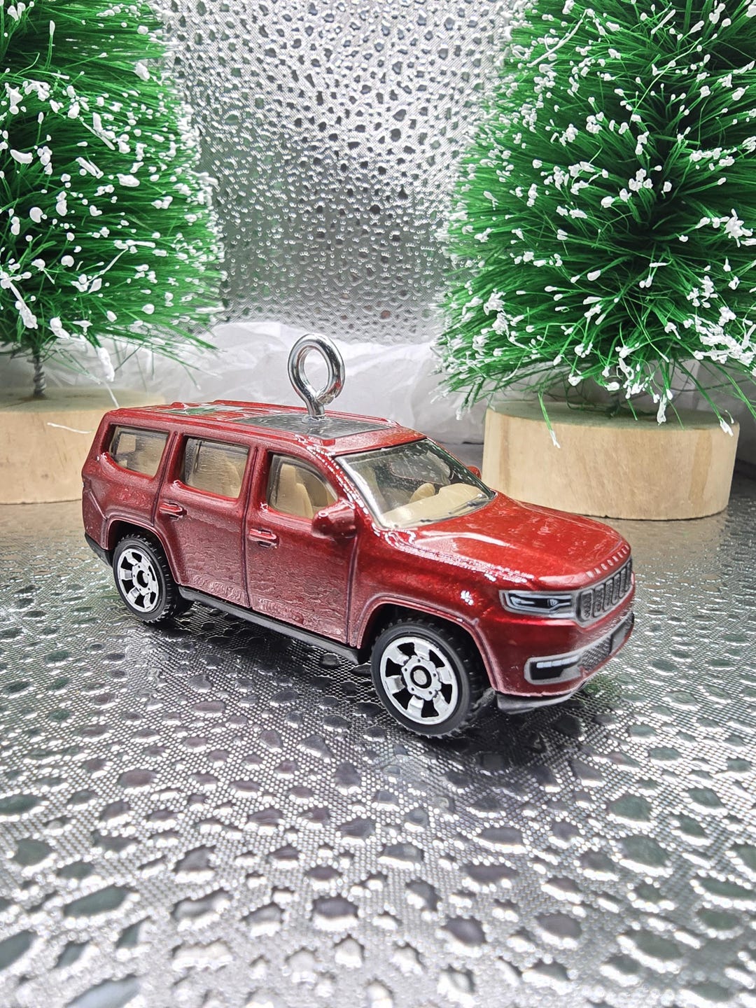 Matchbox 2022 Jeep Wagoneer Red Christmas Tree Ornament - Etsy