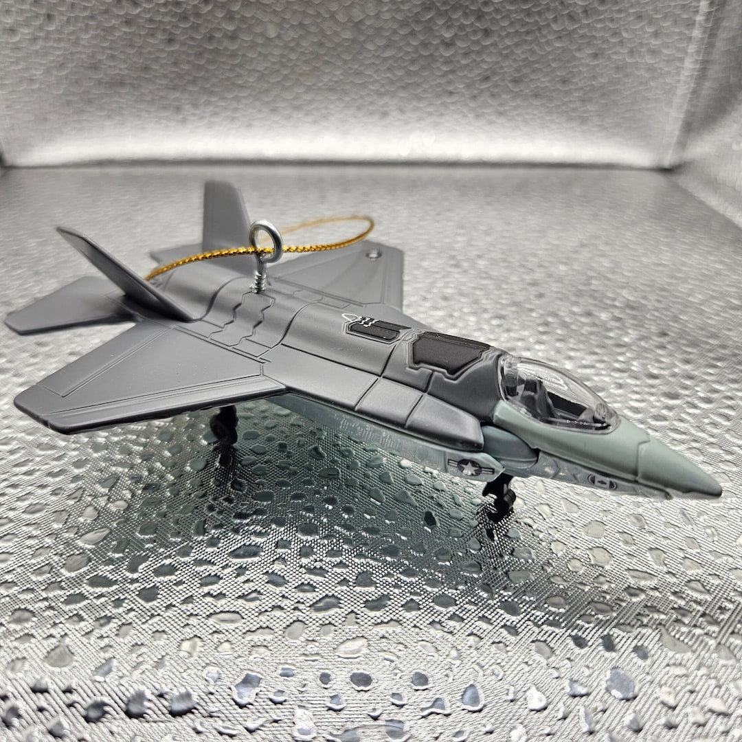 F-35a Lightning II Fighter Jet Diecast Airplane Ornament (4.5") - Etsy
