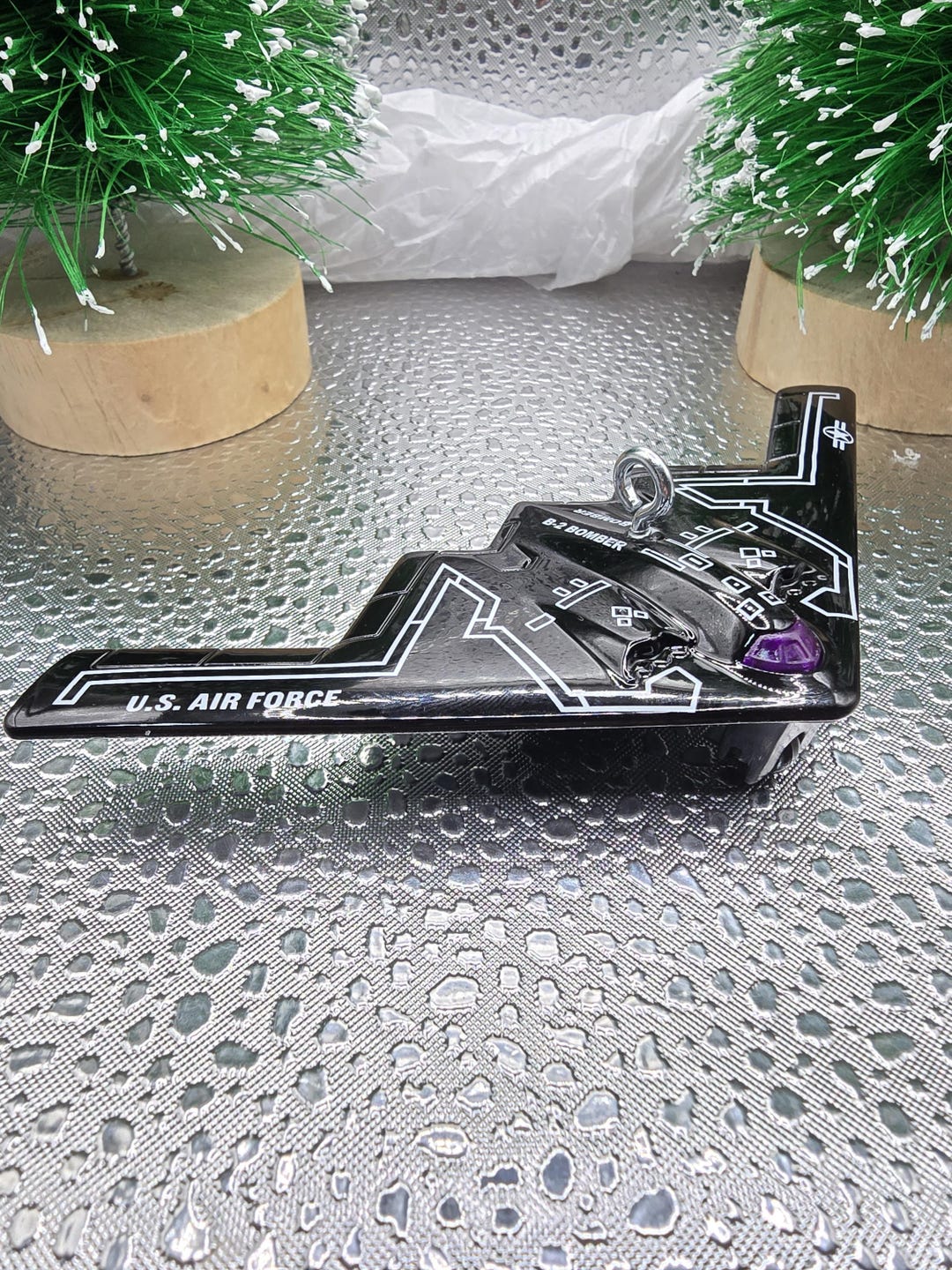 B2 Northrop Stealth Bomber BLACK 5" Airplane Christmas Tree Ornament - Etsy