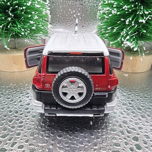 Toyota FJ Cruiser 5" Big Car RED Christmas Tree Ornament - Etsy