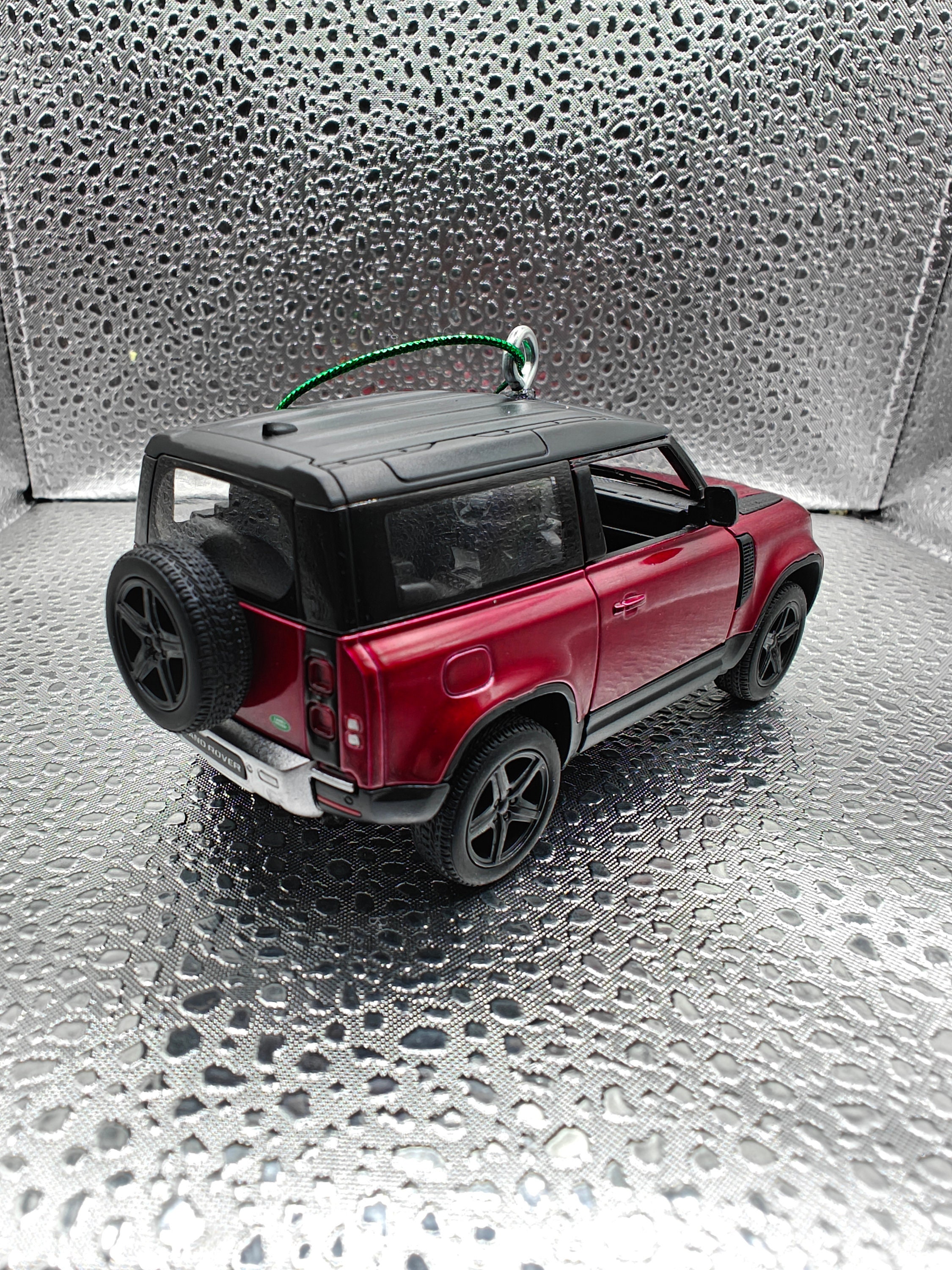 Land Rover Defender 90 5" Big Car WHITE, RED or BLUE Christmas Tree ...