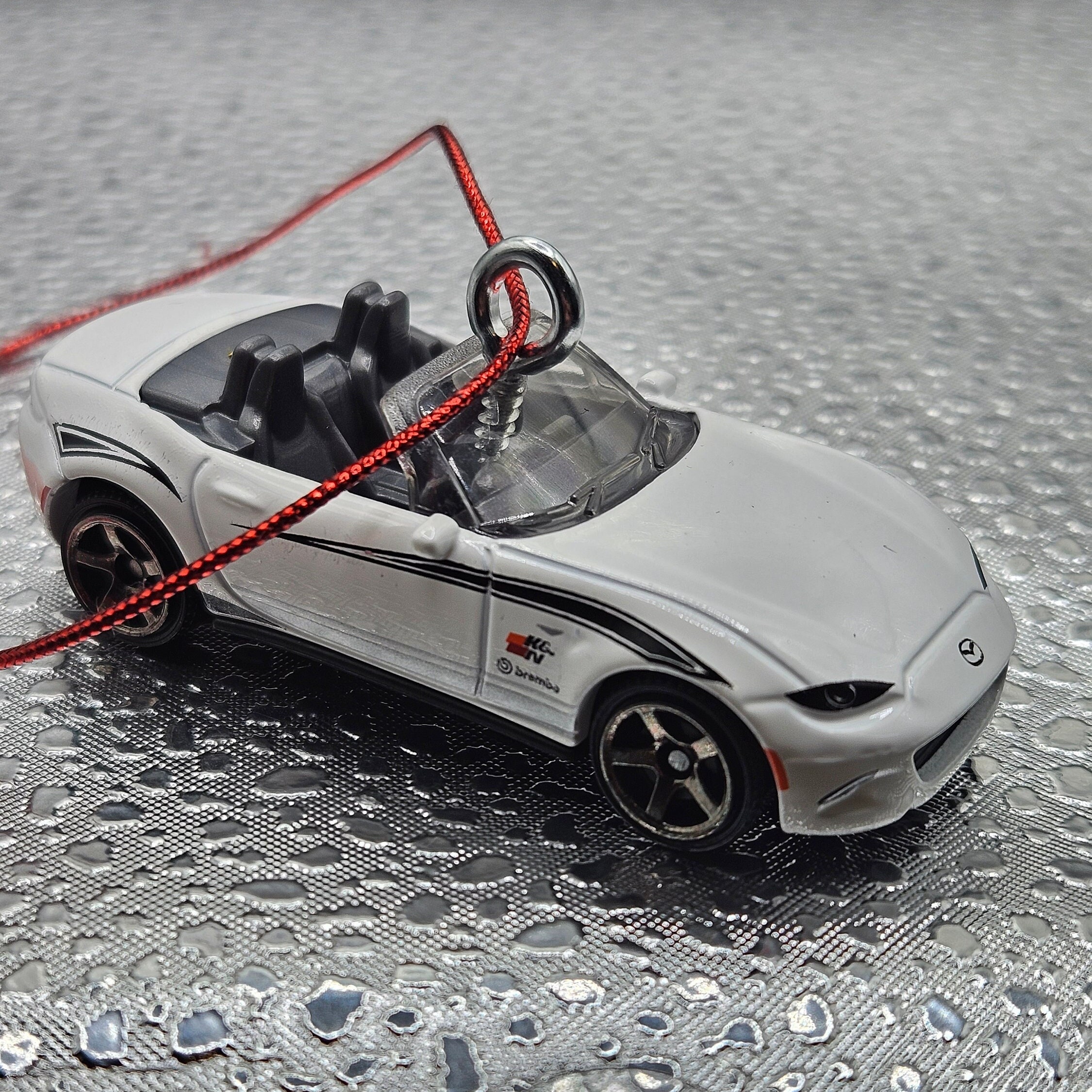 Matchbox 2015 Mazda MX-5 Miata WHITE Christmas Tree Ornament - Etsy