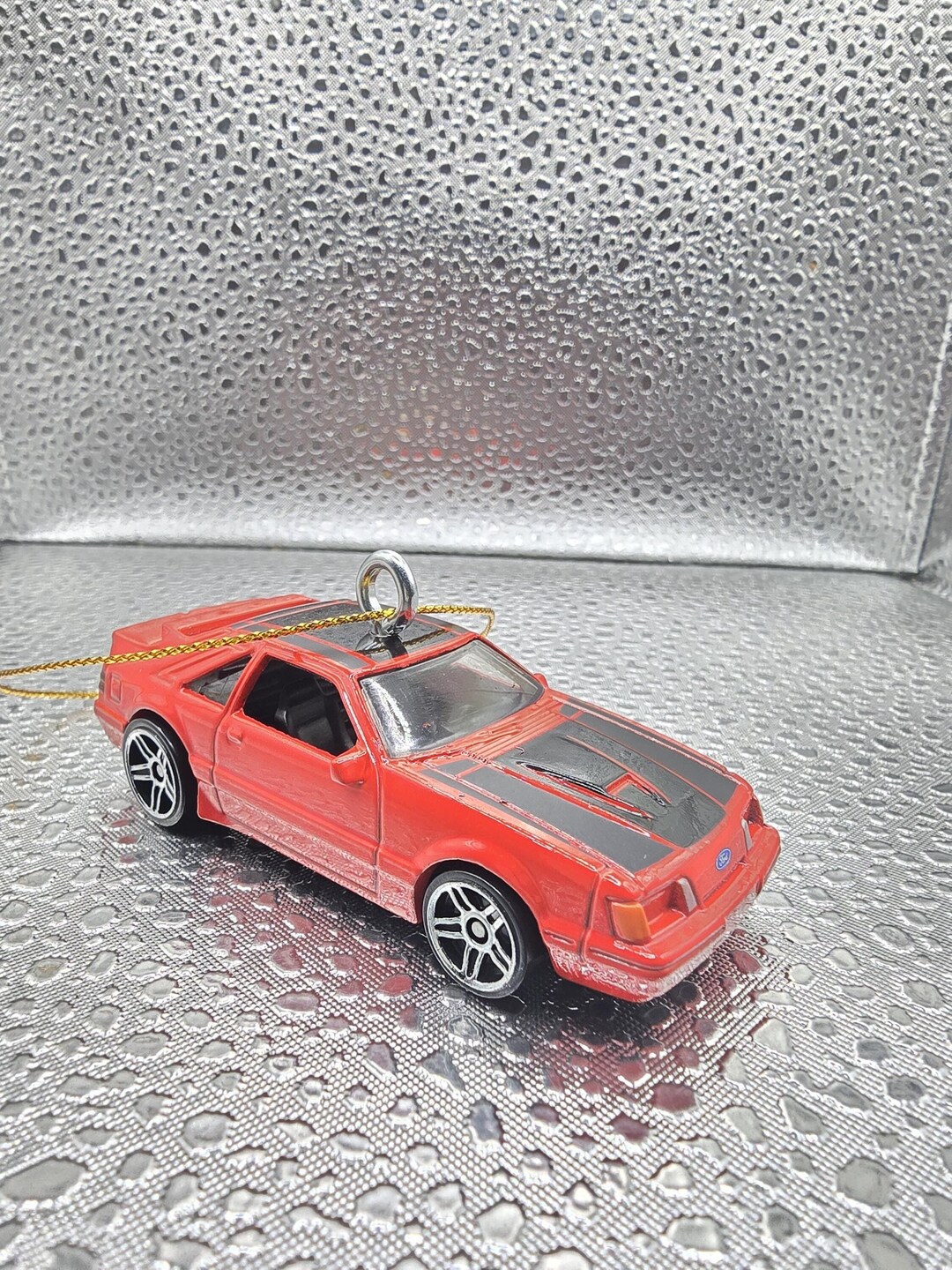 Hot Wheels 1984 Ford Mustang SVO RED Christmas Tree Ornament - Etsy