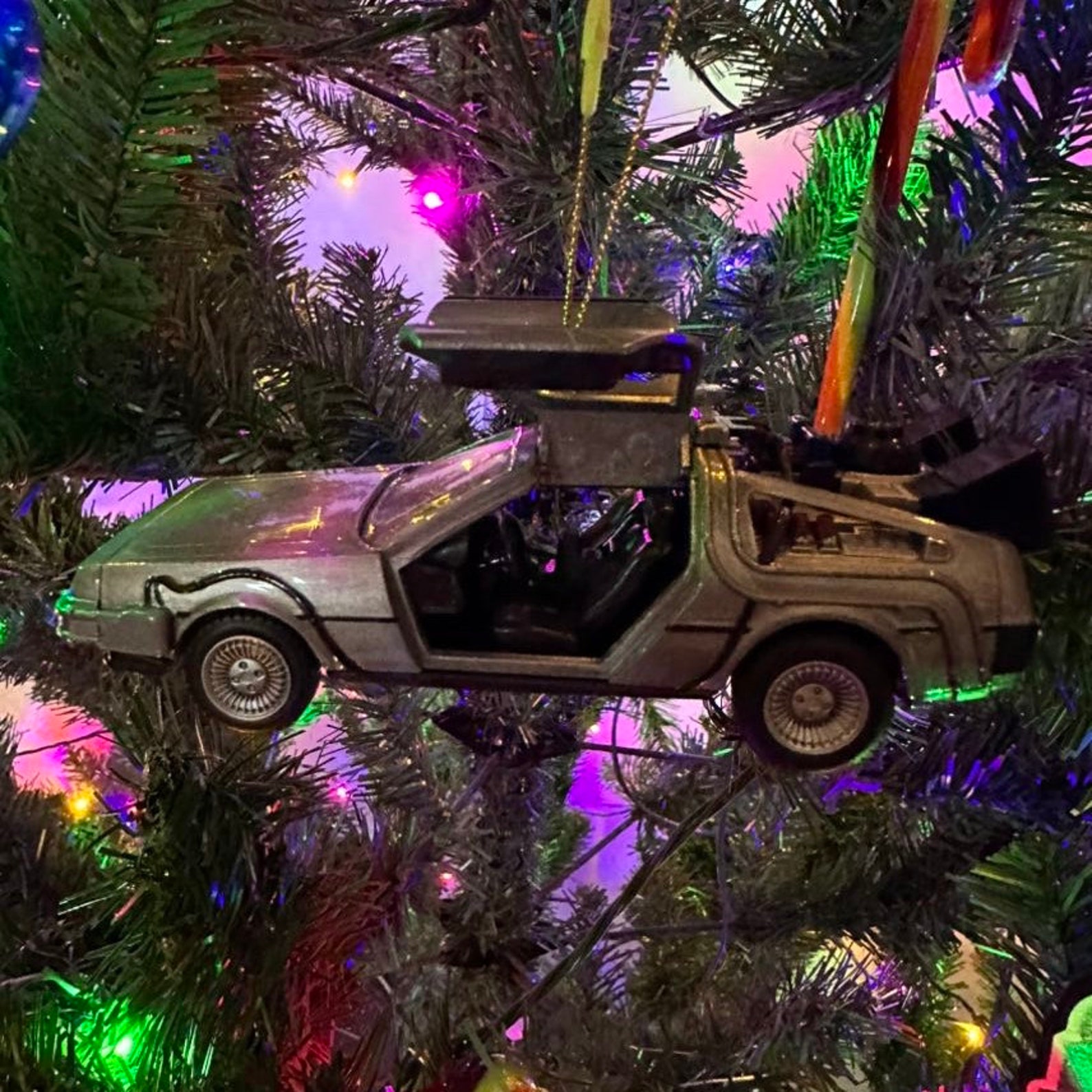 Back to the Future Delorean Time Machine BIG CAR Christmas - Etsy