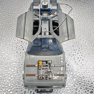 Back to the Future III Delorean Time Machine 5" BIG CAR Christmas Tree ...