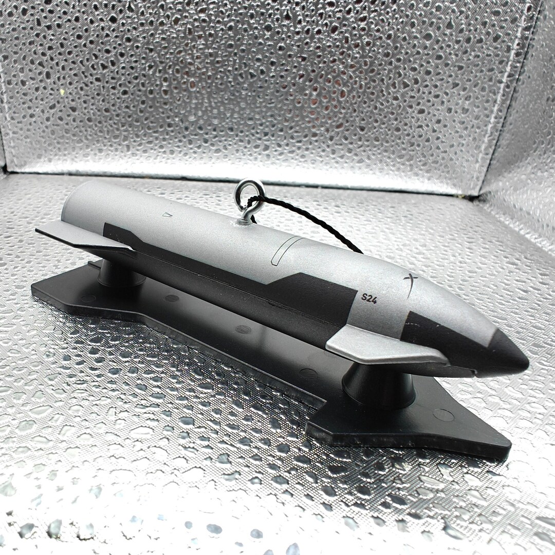 Spacex Starship 4.5 Rocket Christmas Tree Ornament - Etsy
