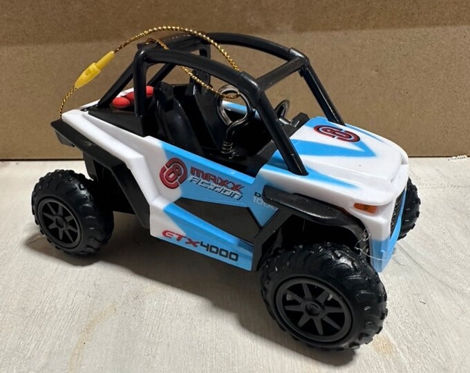 Max Action RZR Side by Side Big Car White and Blue Lights and Sound ...