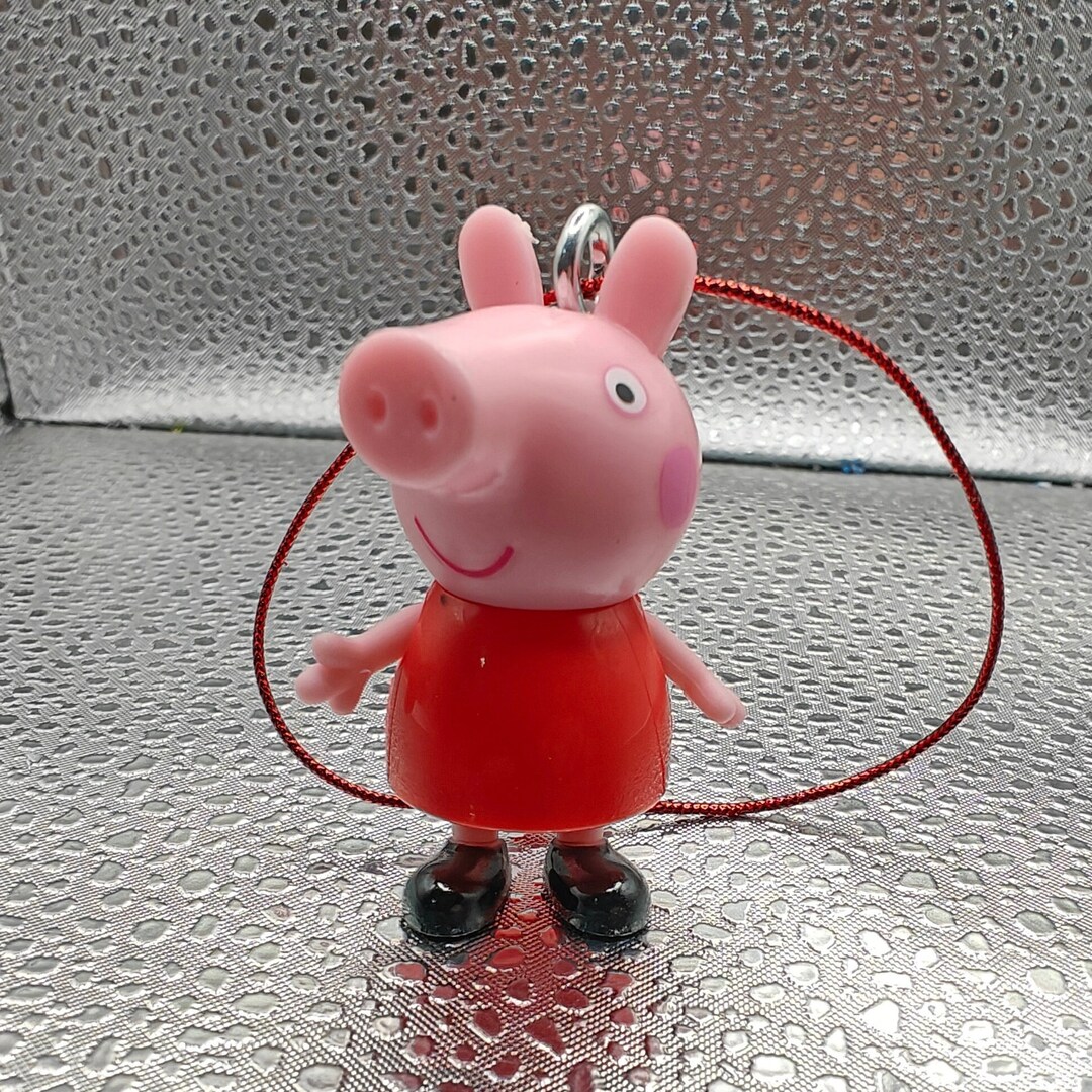 Peppa Pig 2.5 peppa Christmas Tree Ornament - Etsy