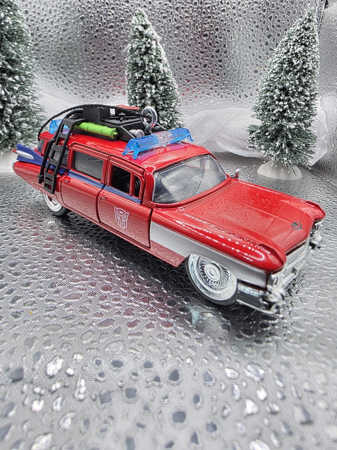 1959 Cadillac Ambulance Transformers X Ghostbusters Ecto-1 G1 Mashup ...