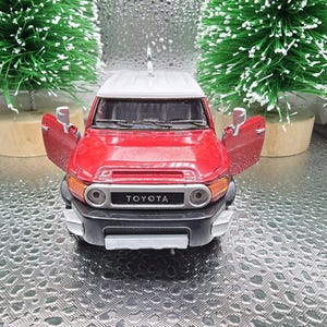 Toyota FJ Cruiser 5" Big Car RED Christmas Tree Ornament - Etsy