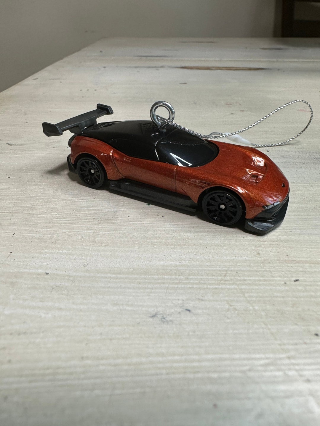 Hot Wheels Aston Martin Vulcan ORANGE Christmas Tree Ornament - Etsy