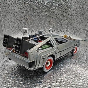 Back to the Future III Delorean Time Machine 5" BIG CAR Christmas Tree ...