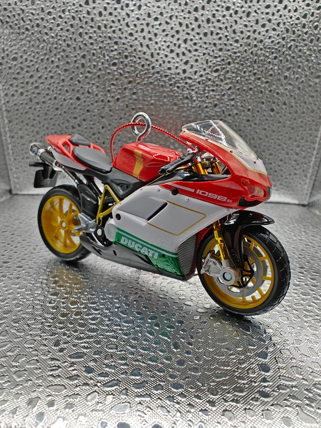 Ducati 1098 S Tricolore Motorcycle Christmas Tree Ornament - Etsy