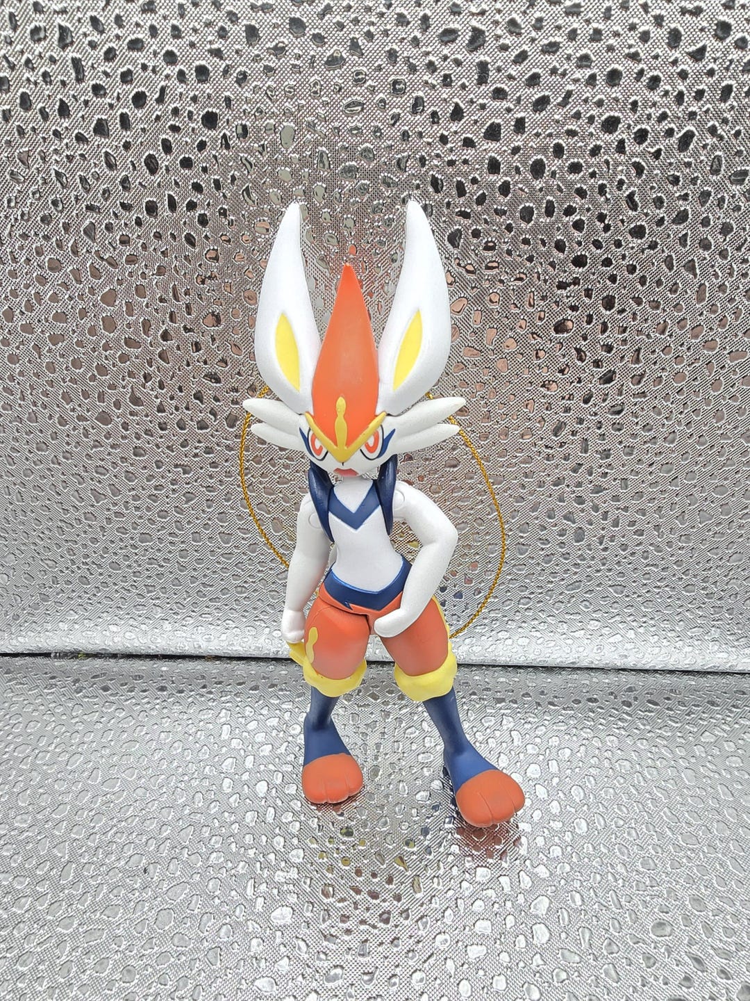 Pokémon Cinderace Battle Pose 5 Christmas Tree Ornament - Etsy
