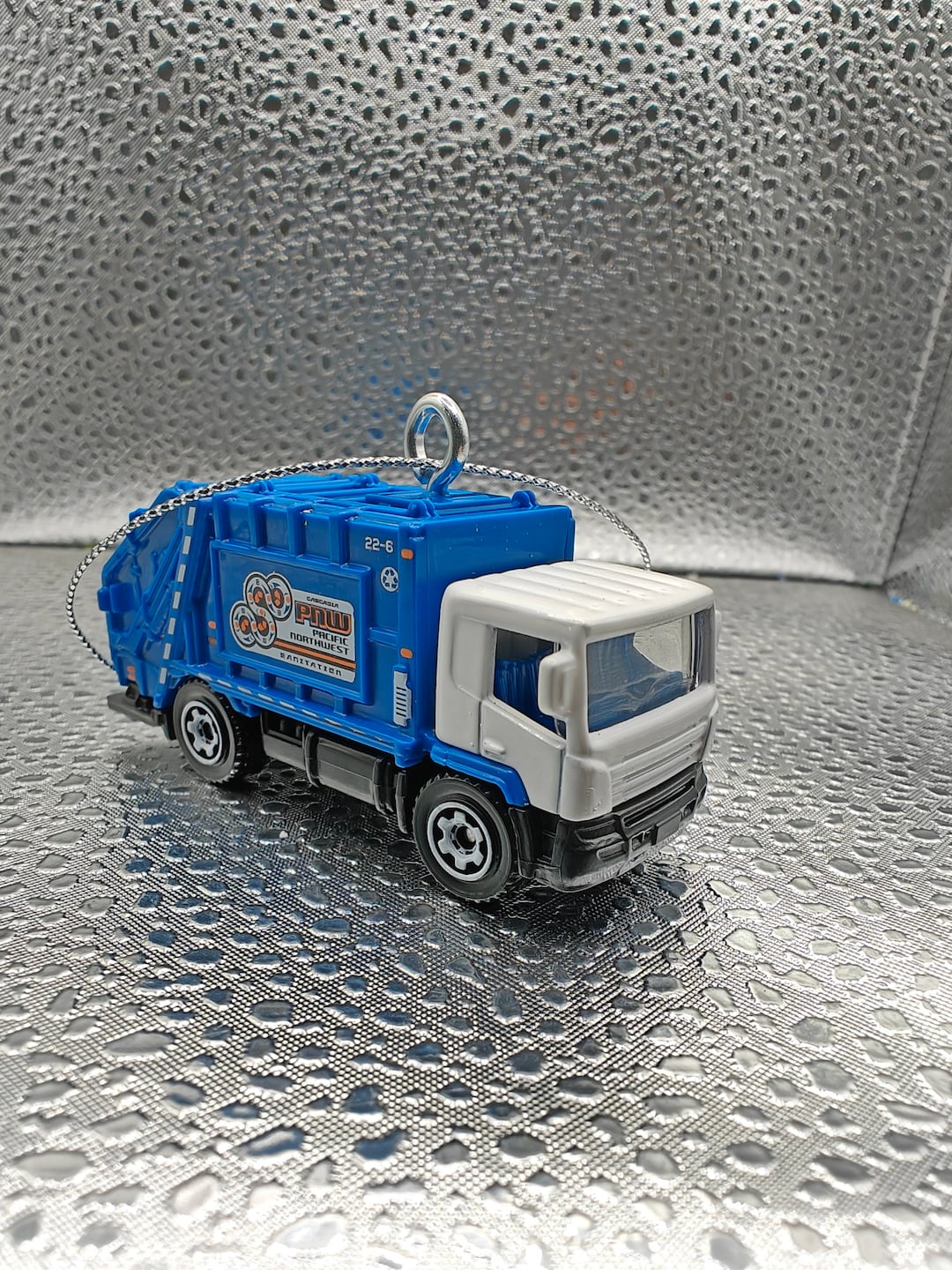 Matchbox Garbage King Truck BLUE Diecast Ornament (3") - Etsy