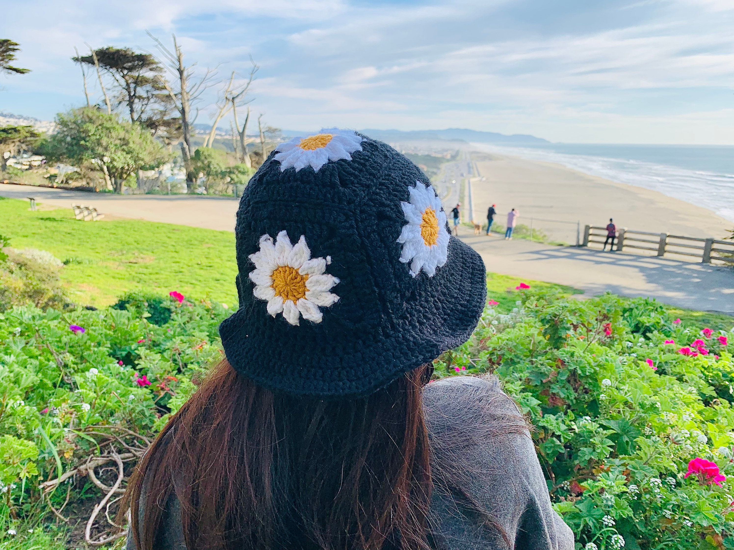 Daisy Bucket Hat Crochet | Etsy