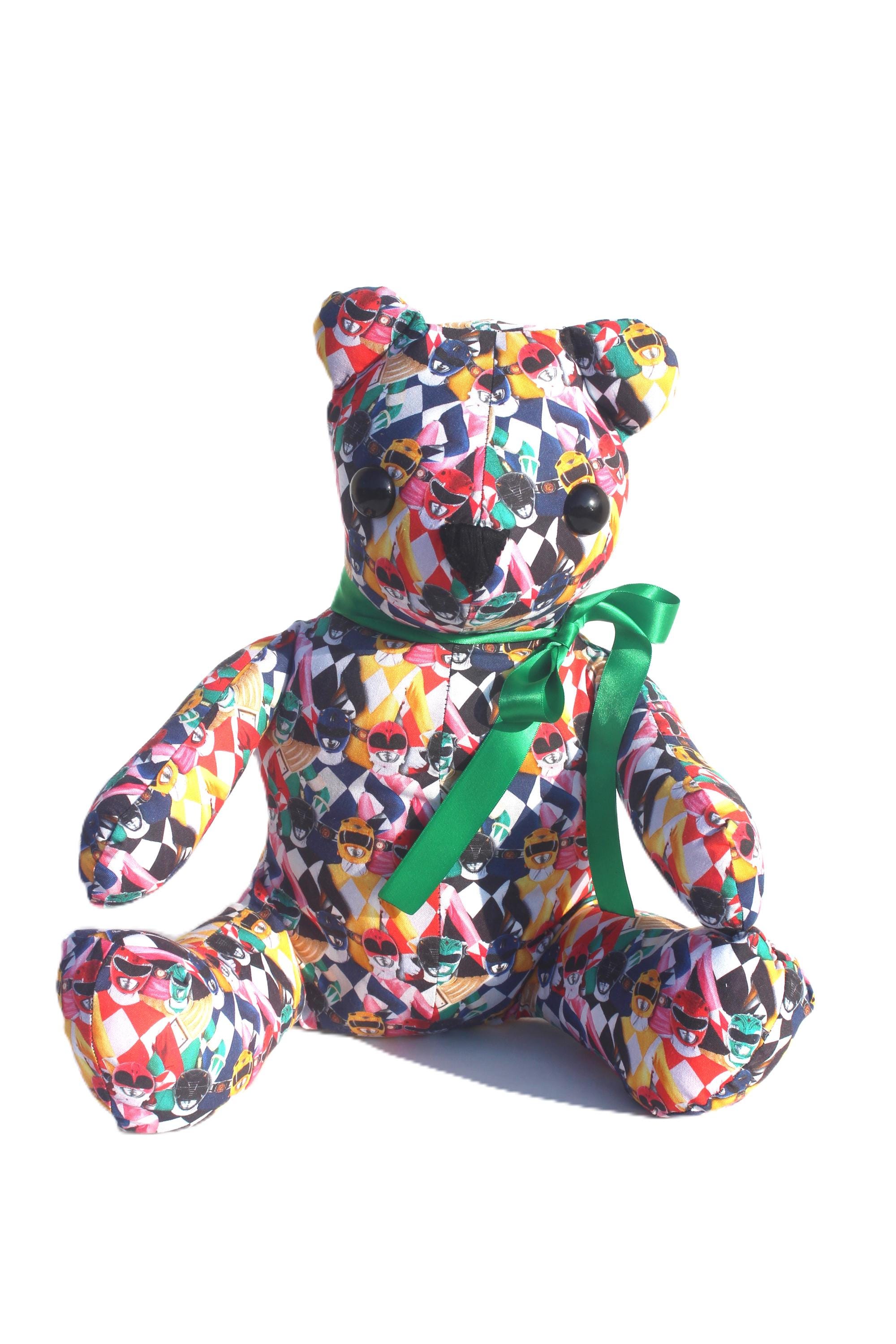Power Rangers Teddy Bear - Etsy