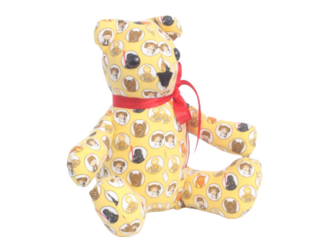 Yellow Mini Star Wars Teddy Bear - Etsy