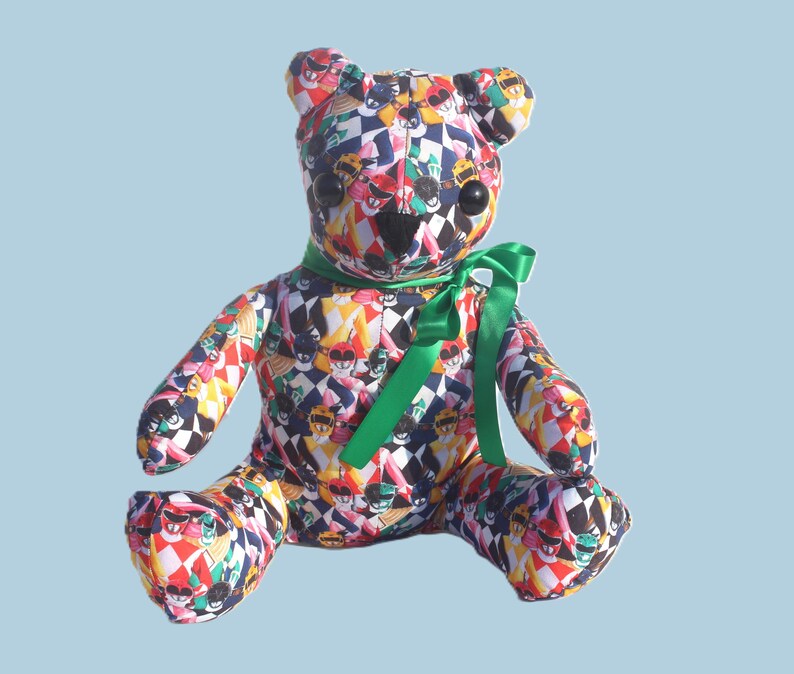 Power Rangers Teddy Bear - Etsy