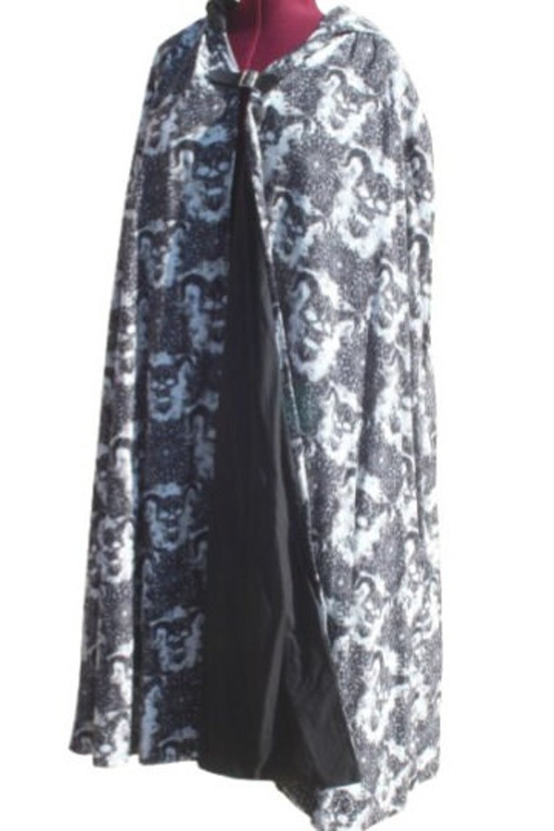 Baphomet Black Short Hooded Cloak Perfect for Medieval, Renaissance ...