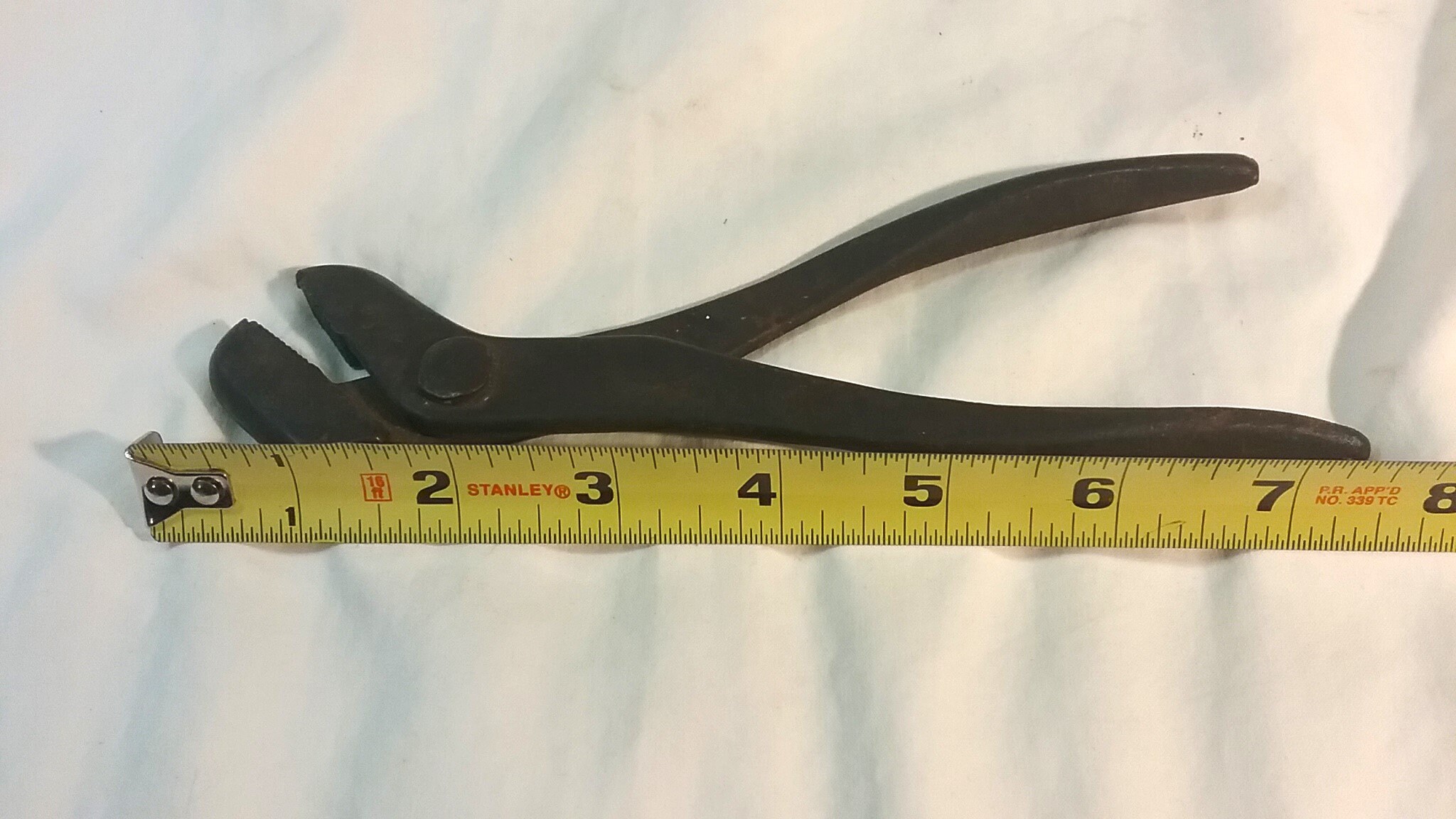 Vintage/antique Eagle Claw Wrench Company Seven-inch Right Angle Plier ...