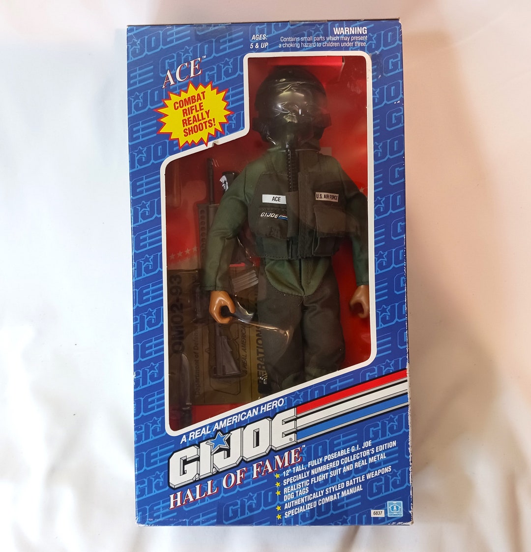 GI Joe Hall of Fame Ace Action Figure, NIB With Accessories - Etsy