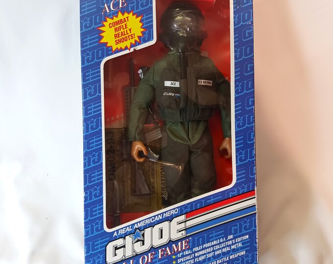 GI Joe Hall of Fame Ace Action Figure, NIB With Accessories - Etsy