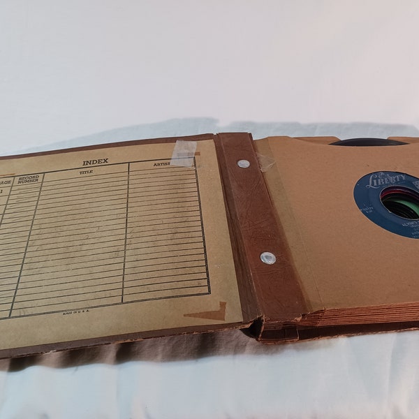 45 Record Case - Etsy