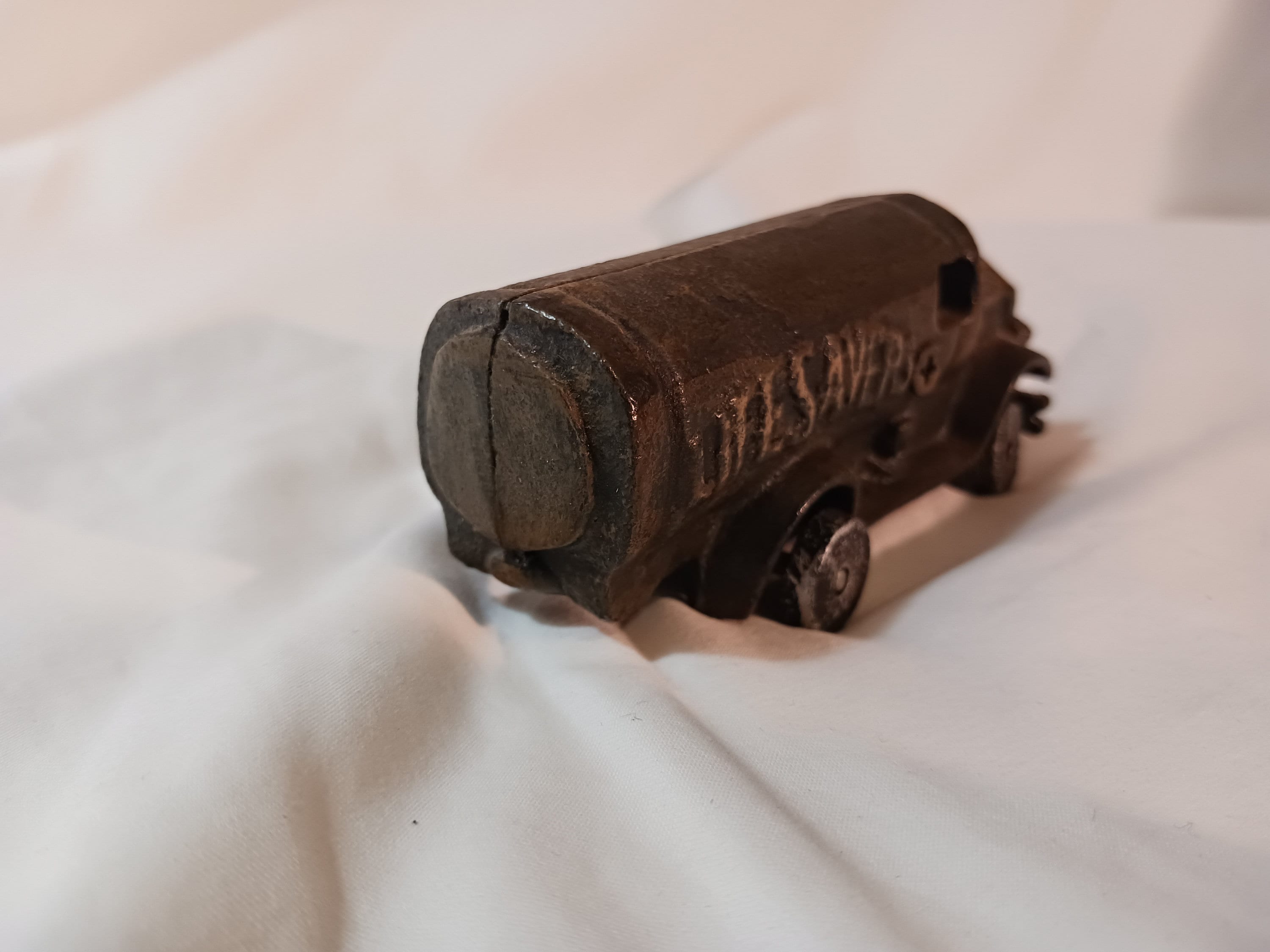 Vintage Cast Iron Toy Tanker Lifesavers Truck - Etsy