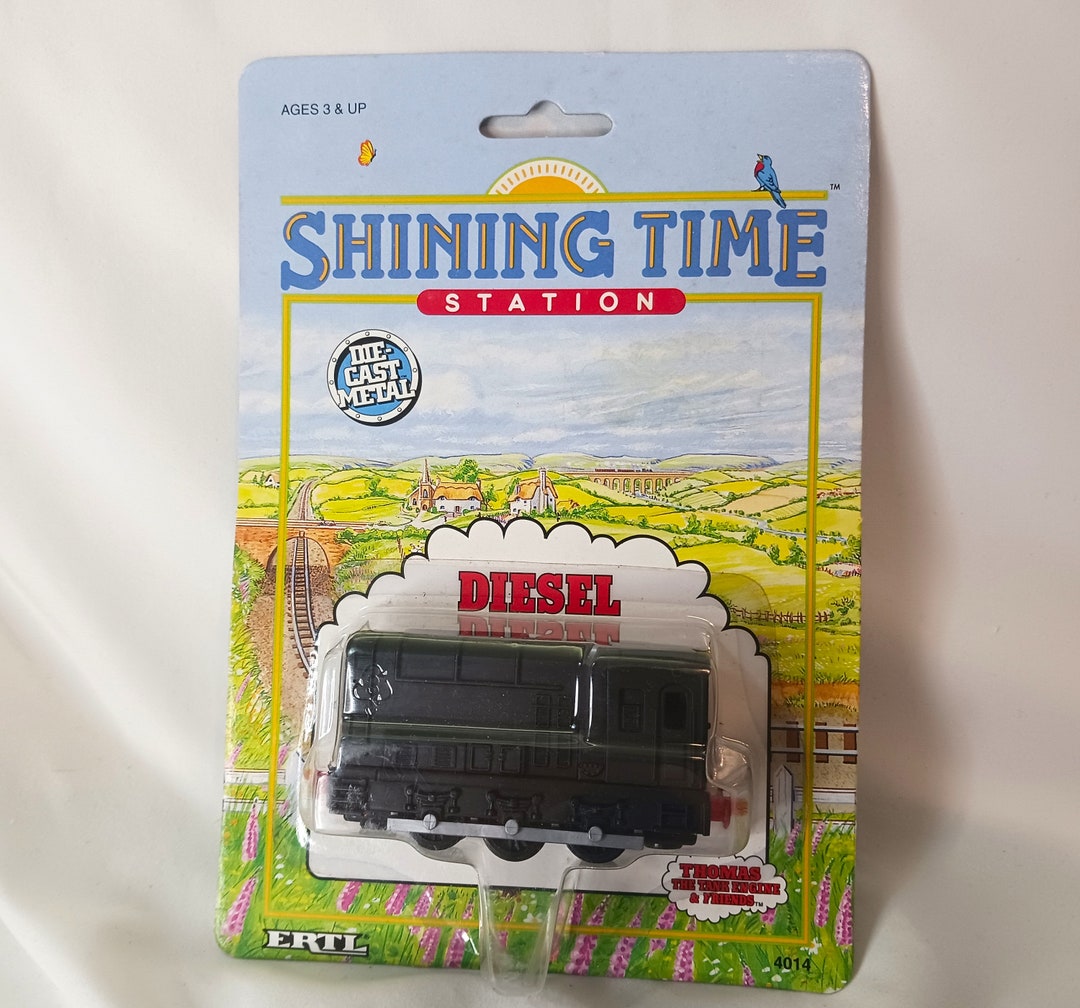 ERTL 1990s Vintage Die Cast Shining Time Station Diesel Train Engine in ...