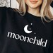 Moonchild Svg, Trendy Moon SVG, Sky Svg, Retro Svg, Trendy Boho Svg ...
