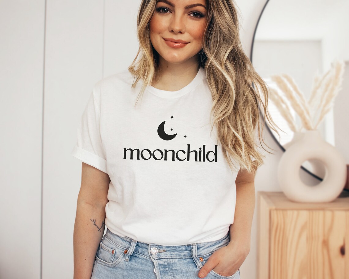 Moonchild Svg Trendy Moon SVG Sky Svg Retro Svg Trendy - Etsy