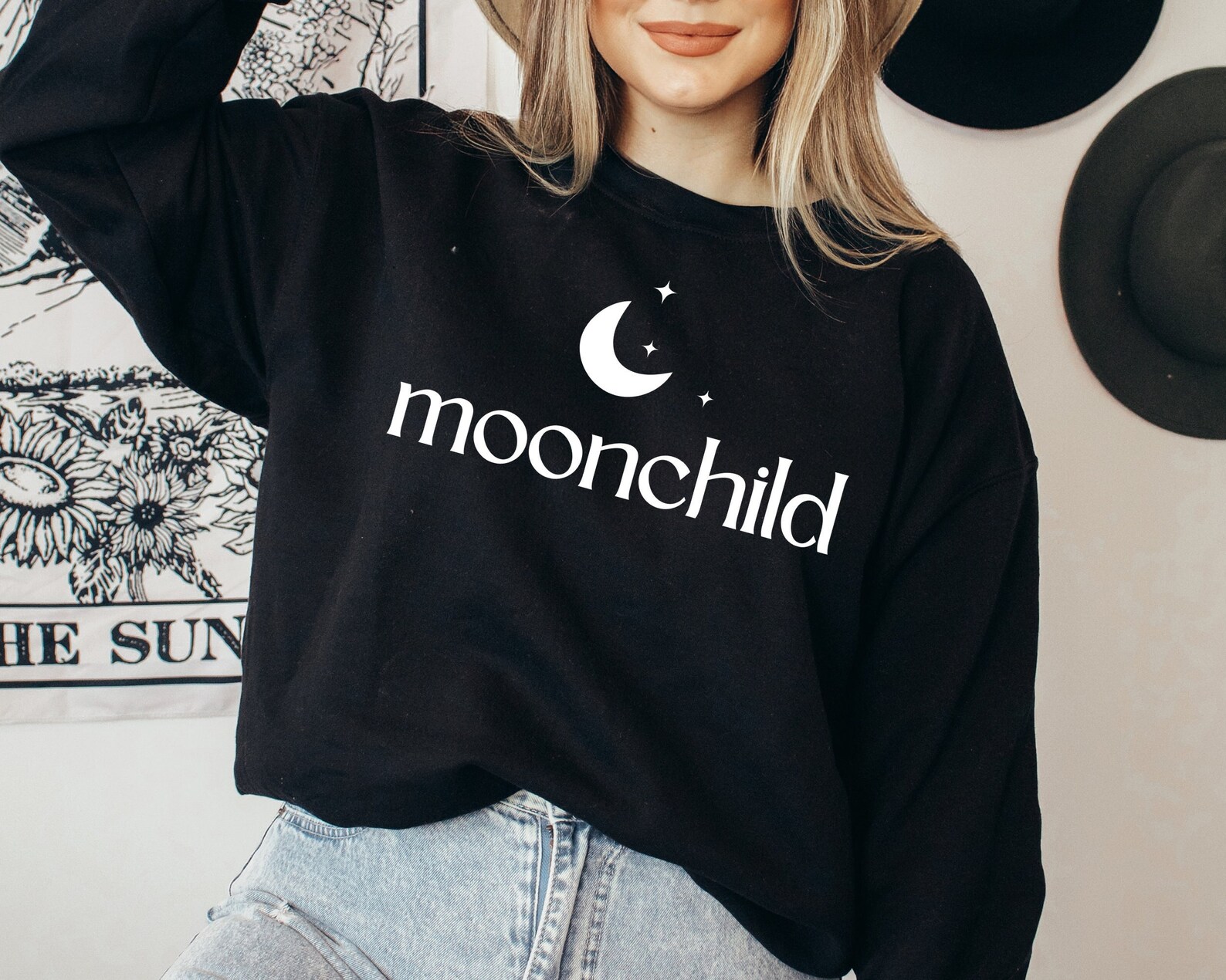 Moonchild Svg Trendy Moon SVG Sky Svg Retro Svg Trendy - Etsy