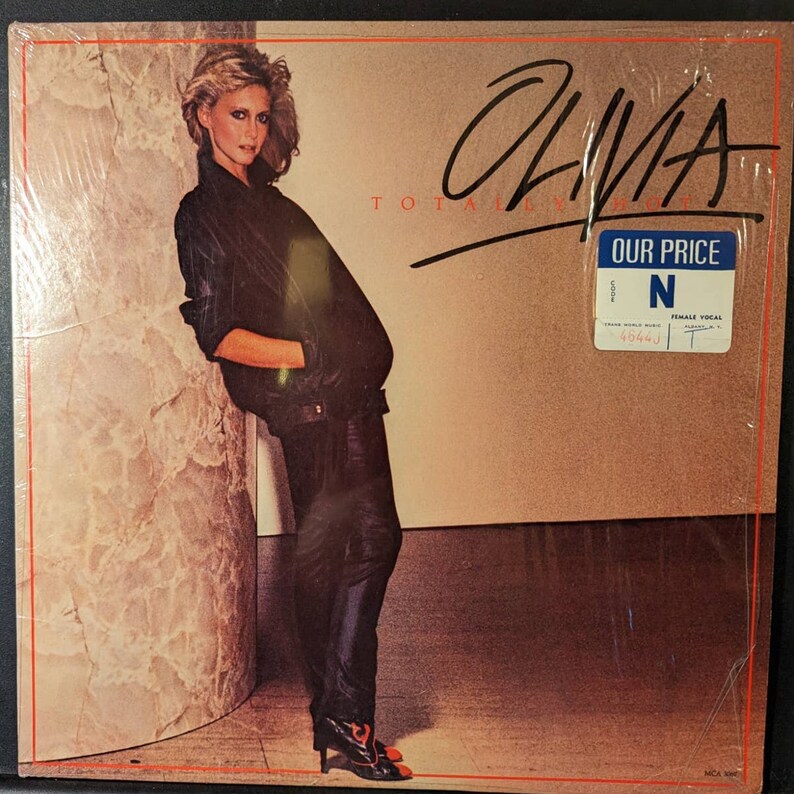 Olivia Newton John Totally Hot Vinyl Lp Free Shipping Etsy